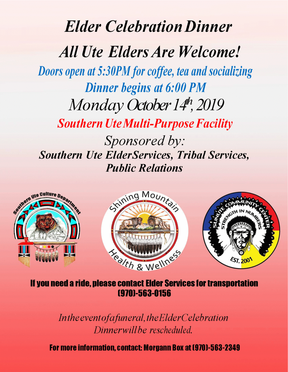 Elders-Dinner – Southern Ute Indian Tribe