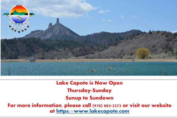 LakeCapoteIsNowOpen – Southern Ute Indian Tribe