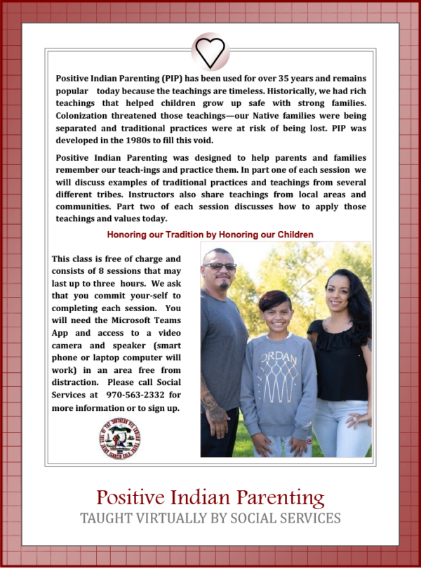 Positive Indian Parenting – Southern Ute Indian Tribe