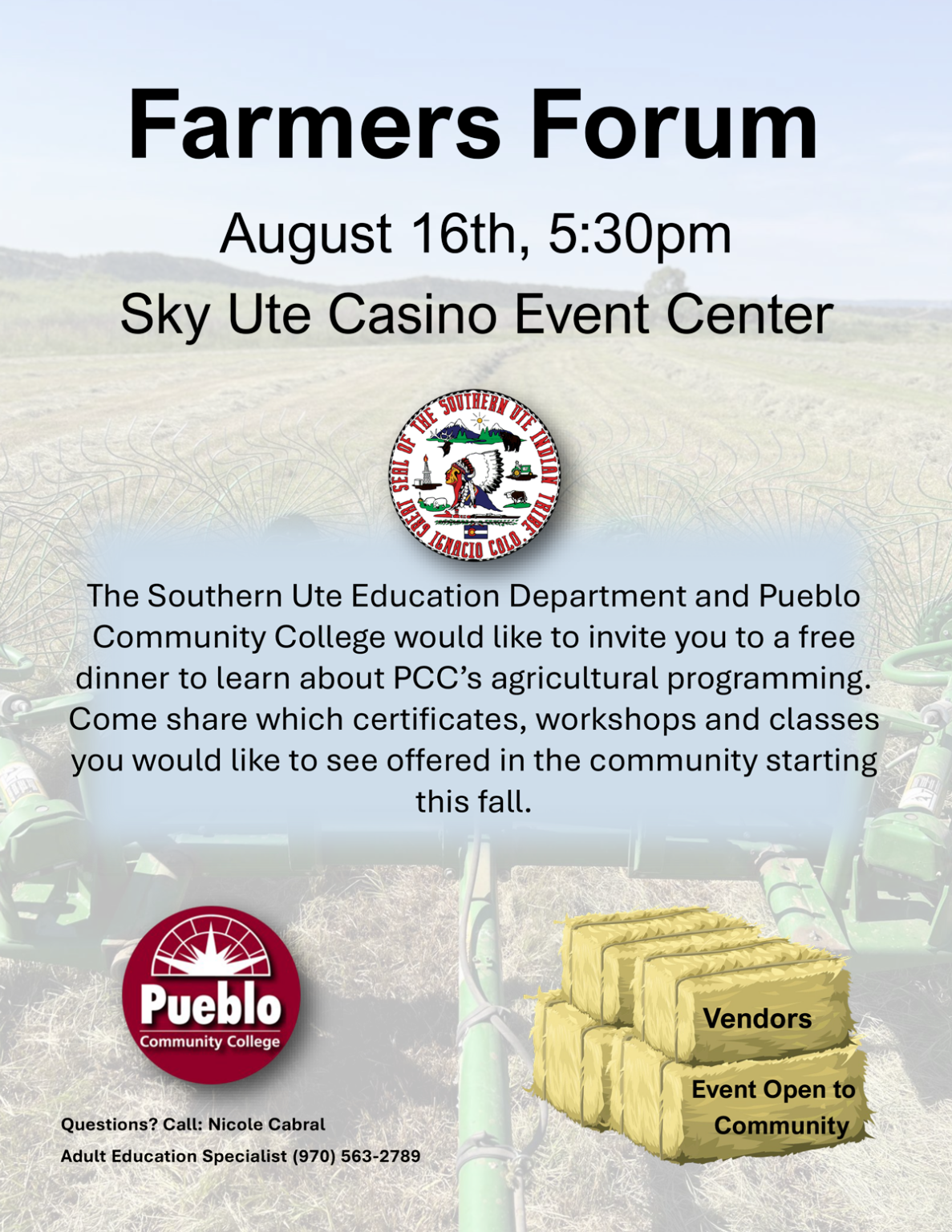 Farmers-Forum-Flyer – Southern Ute Indian Tribe