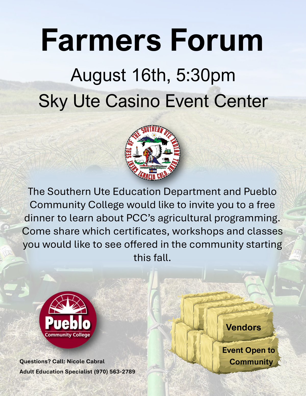 Farmers-Forum-Flyer – Southern Ute Indian Tribe