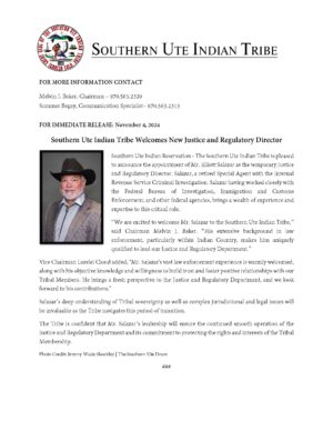 News – Southern Ute Indian Tribe