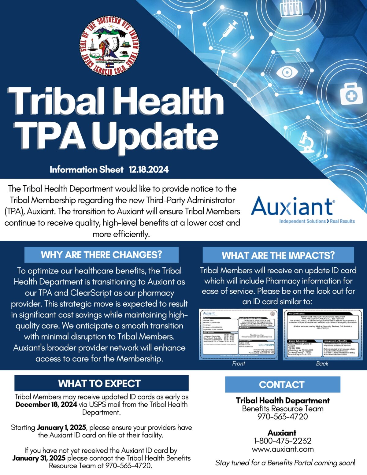 Tribal Health TPA Update – Southern Ute Indian Tribe