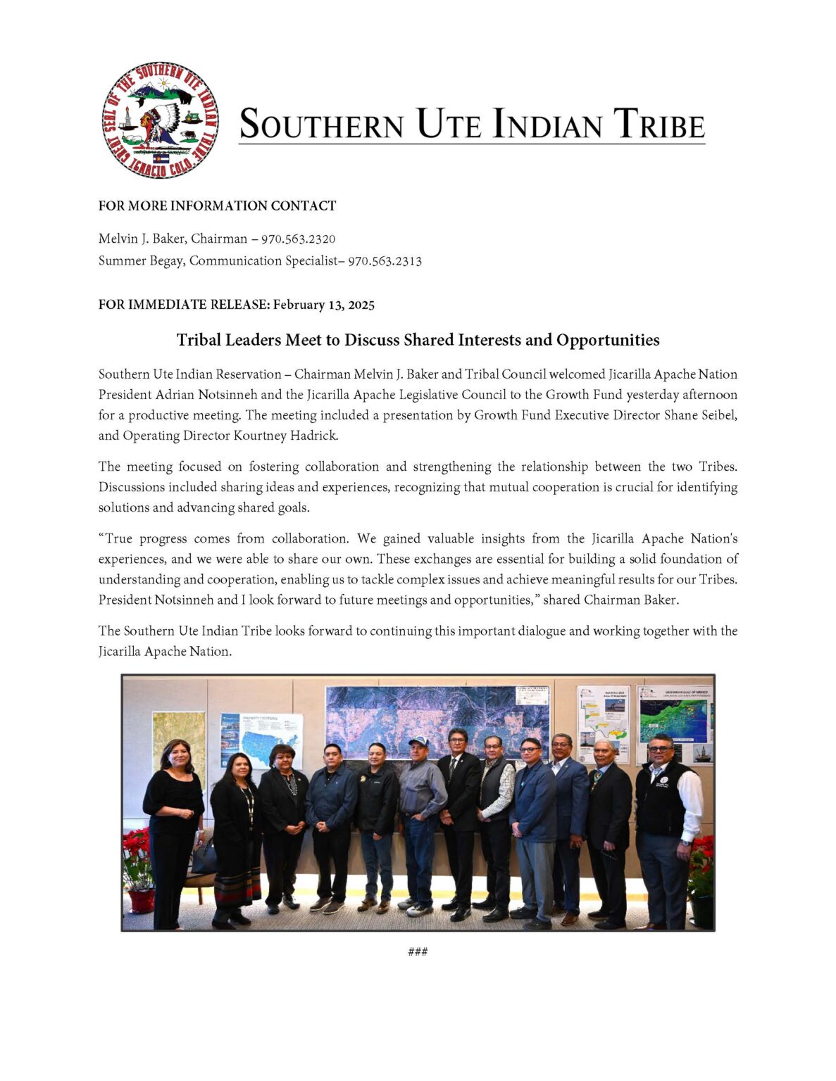 JAN JPEG – Southern Ute Indian Tribe