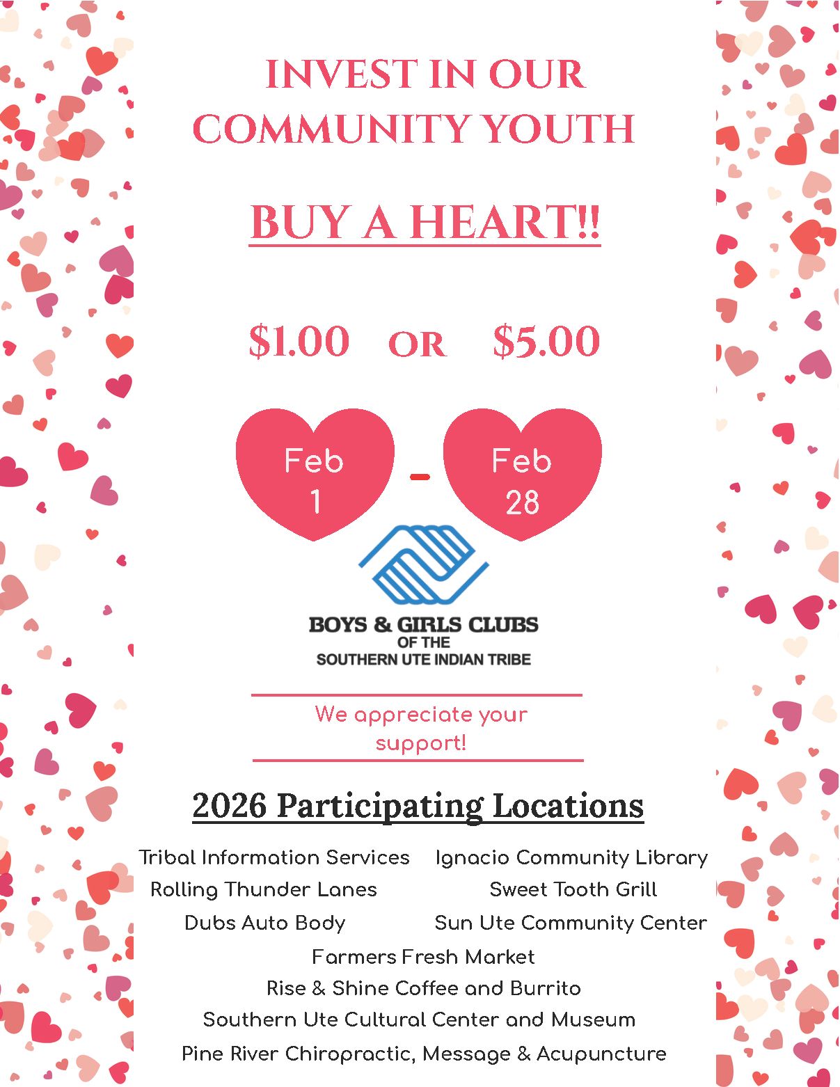 Events for February 2026 – Southern Ute Indian Tribe